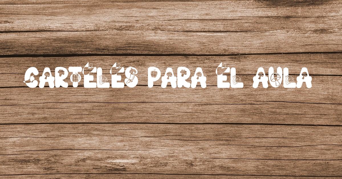 Carteles para el aula: ¡Decora tu salón de clases con el color verde ...